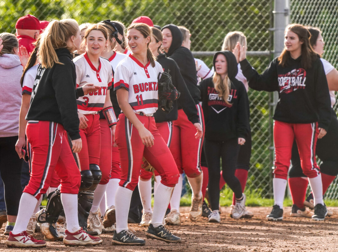 Bucktail softball clinches sixth consecutive playoff berth by defeating ...